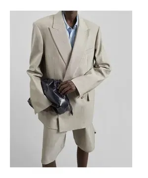THE FRANKIE SHOP Double-breasted Blazer