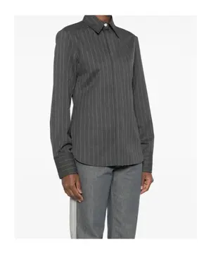 Sportmax Striped Long-sleeved Shirt