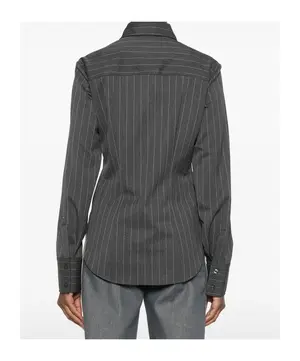 Sportmax Striped Long-sleeved Shirt