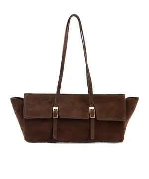 ELLEME PARIS Le Bateau Large Suede Brownie - Brown