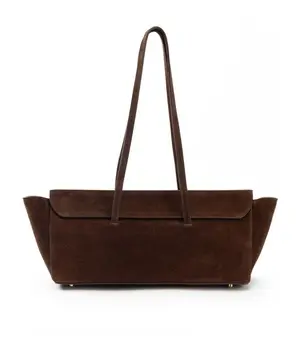 ELLEME PARIS Le Bateau Large Suede Brownie