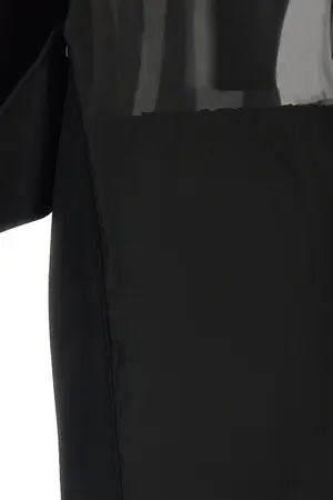 Sportmax Sheer-panel Draped Mini Dress - No