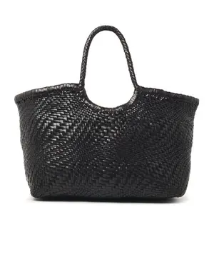 Dragon Diffusion Nantucket Optical Woven Top Handle Bag