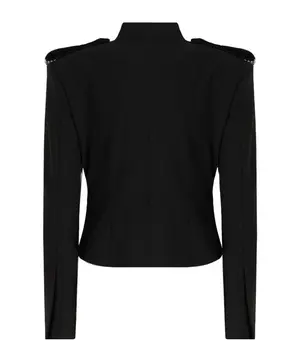 Pinko Crystal-embellished Double-breasted Jacket