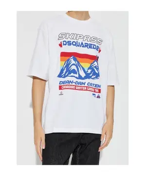 Dsquared2 Printed Crewneck T-shirt