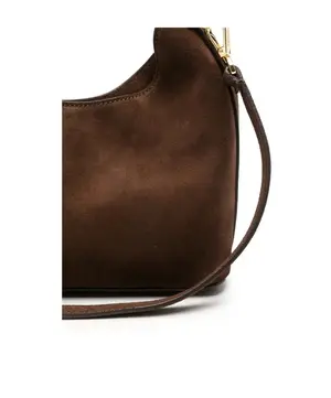 ELLEME PARIS Small Boomerang Suede Bag