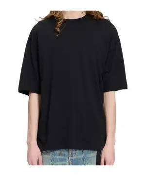 ANN DEMEULEMEESTER Lettering-print Cotton T-shirt
