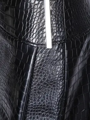 Sportmax Aquile Embossed Midi Skirt