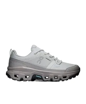 On Cloudrock Low Waterproof Sneakers - Glacier/ore