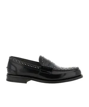 Church's Silver Tone Loafers For Men
