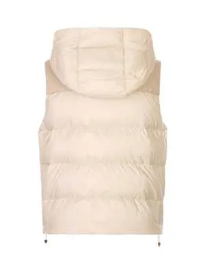 Max Mara Hooded Sleeveless Padded Jacket