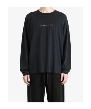 Vetements Slogan-print Long-sleeve T-shirt