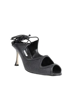 Manolo Blahnik Cut-out High-heeled Sandals