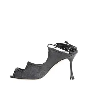Manolo Blahnik Cut-out High-heeled Sandals