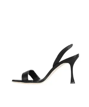 Manolo Blahnik Round-toe High-heeled Sandals