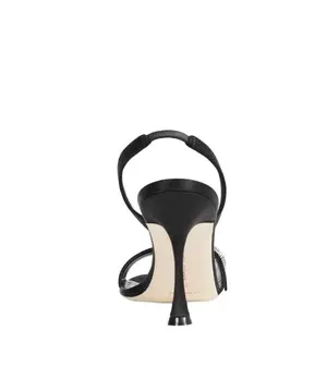 Manolo Blahnik Round-toe High-heeled Sandals