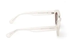 Max Mara Kate Geometric Frame Sunglasses - Ivory