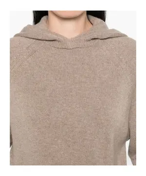 Max Mara Raglan-sleeve Cashmere Hoodie