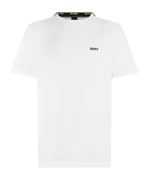 Hugo Boss Logo Crew-neck T-shirt - White