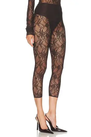 Andamane Loli Lace Capri Legging