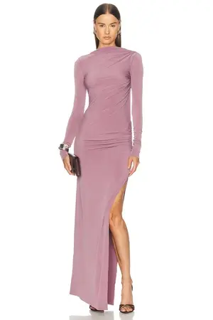 Andamane Sophie Deep Open Back Maxi Dress