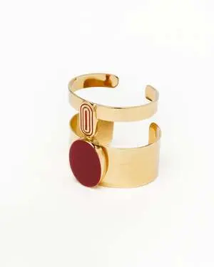 SOPHIE BLAKE Valeria Cuff Dahlia