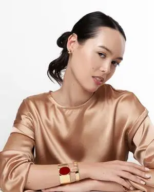 SOPHIE BLAKE Valeria Cuff Dahlia