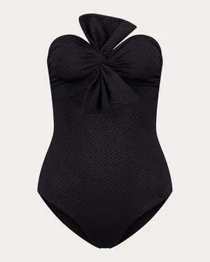 GIRLSMUSTHAVE Raquel Bow Bandeau One-piece - Black