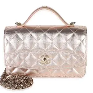 Chanel Metallic Wallets For Women