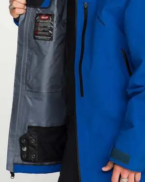 Volcom Guch 3l Gore-tex Pro Jacket - Bright Blue