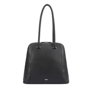 Paul Costelloe Tayota Leather Shoulder Bag - Black