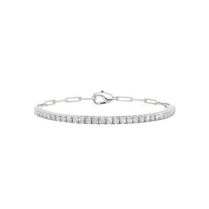AYA FINE JEWELRY Nova Tennis Bracelet - White