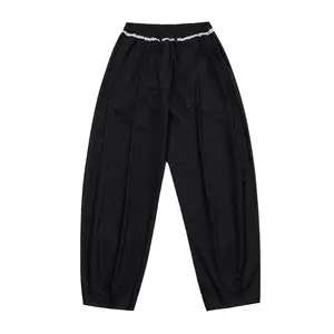 ALAS Silk-cotton Pants - Black