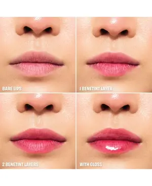 BENEFIT COSMETICS Pocket Pal Dual-ended Tint And Glaze Lip Gloss - Rasberry