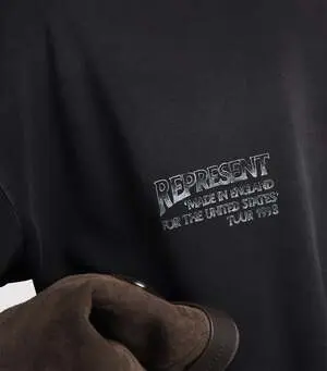 REPRESENT Cotton Eagle Long-sleeve T-shirt