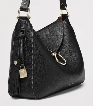 ASPINAL OF LONDON Grained Leather Ella Shoulder Bag