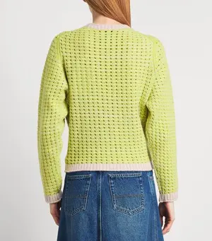 BARRIE Cashmere-wool Zip-up Cardigan