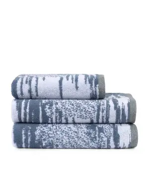 YVES DELORME Cotton Lande Bath Sheet - Blue