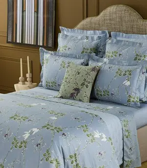 YVES DELORME Organic Cotton Rameau Duvet Cover