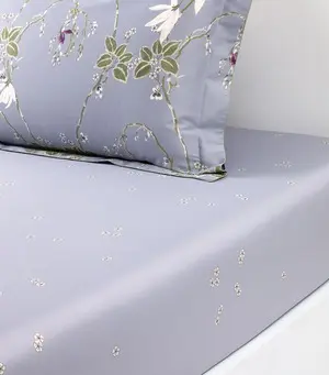 YVES DELORME Organic Cotton Rameau Super King Fitted Sheet