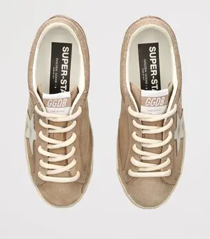 GOLDEN GOOSE Suede Super-star Sneakers