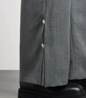 Claudie Pierlot Virgin Wool Trousers