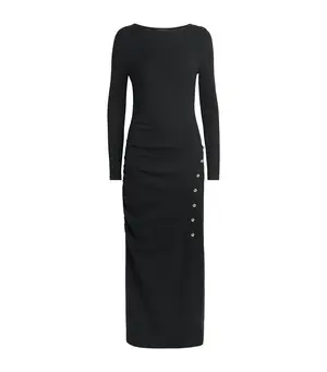 Claudie Pierlot Embellished Maxi Dress - Black