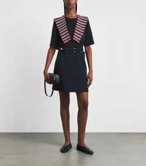 Sandro Belted Mini Dress