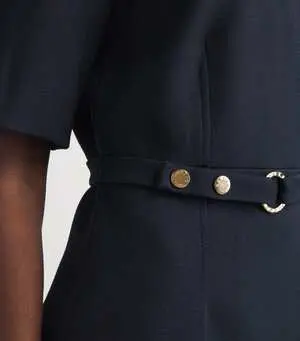 Sandro Belted Mini Dress