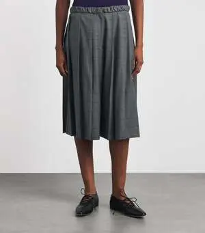 Sandro Wool Embellished Culottes