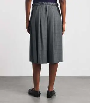 Sandro Wool Embellished Culottes