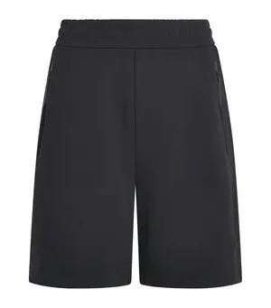 Moncler Logo Shorts - Black