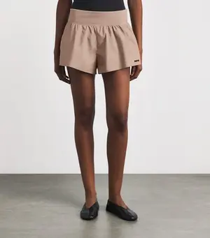SKIMS Stretch-cotton Flutter Shorts