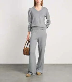 Eterne Cotton-cashmere Lennox Sweater - Grey